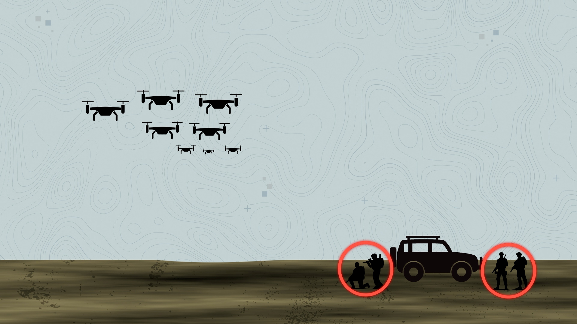 AI-powered swarms that pick their own targets mark the future of drone warfare